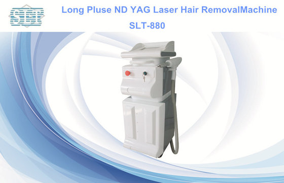 Vertical Long Pulse 1064nm ND YAG Laser Machine For Hair Removal , Vascular Removal supplier