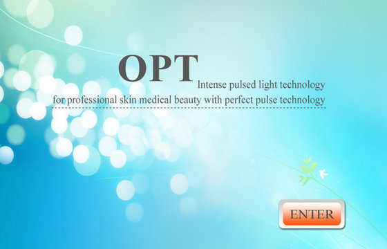 Most Advanced OPT SHR IPL Beauty Equipment For Super Hair Removal , Skin Rejuvenation supplier
