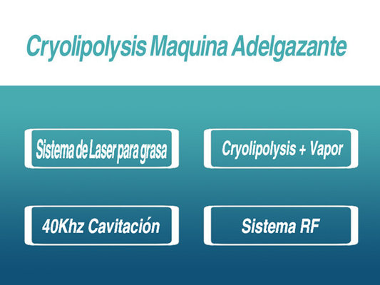 Lipo Laser Cryolipolysis Slimming Machine / Ultratherapy Cavitation RF For Fat Removal supplier