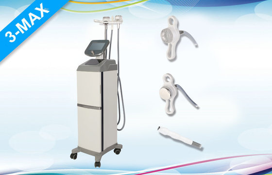 3-MAX Vacuum Body Slimming Machine With Cavitation , LED PDT , Radio Frequency supplier
