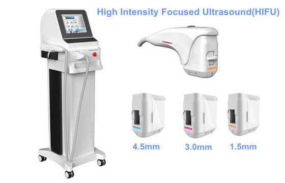 HIFU Machine For Wrinkle Removal / Skin Rejuvenation / Anti-aging , High Intensity Focused Ultrasound supplier