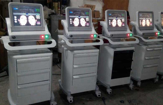 Non-invasive High Intensity Focused Ultrasound HIFU Machine For Wrinkle Removal , Facial Lift supplier