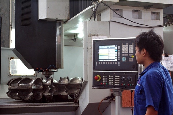Foshan Xin Yi Hydropower Equipment Co.,Ltd  factory production line