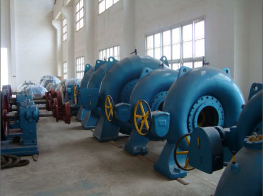 500KW 1600KW Small Hydro Turbines Horizontal Francis Water Turbine