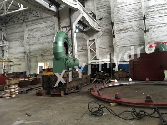 Francis Type Micro Hydro Turbine 1000kw Hydroelectric Turbines Efficiency