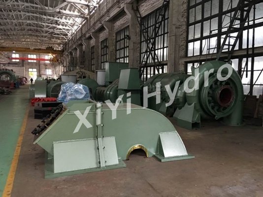 Francis Type Micro Hydro Turbine 1000kw Hydroelectric Turbines Efficiency