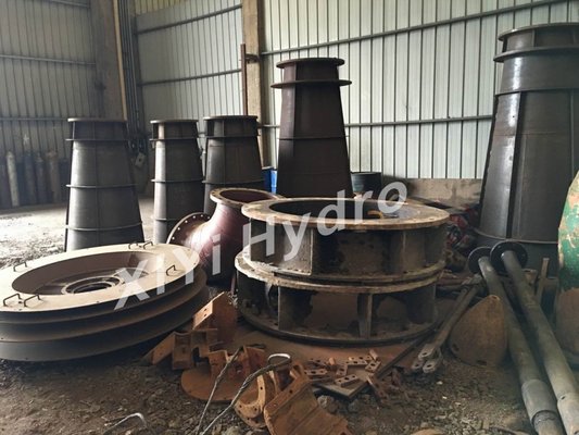 Francis Type Micro Hydro Turbine 1000kw Hydroelectric Turbines Efficiency