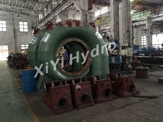 500kw Horizontal Francis Turbine Small Water Turbine With High Head