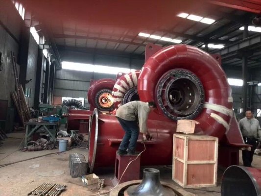 Francis Water Turbine 5000KW Hydroelectric Turbines with the 33 meter to 43Meter