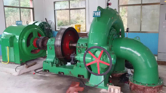 Francis Hydro Turbine 250KW for Hydro Power Plant with the 18 meter to 33.4 Meter