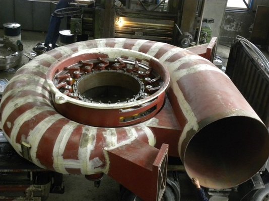 High Efficiency Horizotal Shaft Francis Hydro Turbine 1250KW for Hydro Power Station
