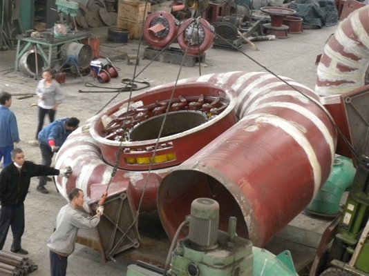 High Efficiency Horizotal Shaft Francis Hydro Turbine 1250KW for Hydro Power Station