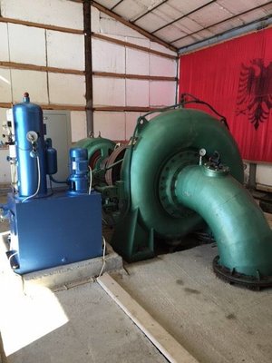 500KW Francis Turbine Horizontal hydropower plant for Hydro Power
