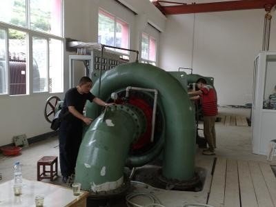500KW Francis Turbine Horizontal hydropower plant for Hydro Power