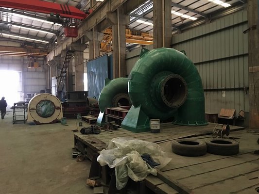 Mini / Micro / Small Francis Hydro Turbine , Francis Turbine Generator