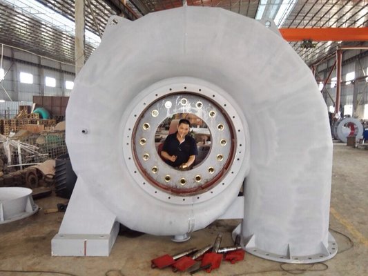 320KW Francis Turbine Generator For Hydro Power / Small Water Turbine Generator Unit