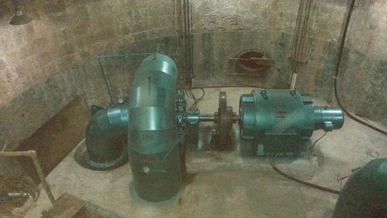 160KW - 800KW Hydro Power Plant Francis Turbine Generator / Vertical Francis Turbine