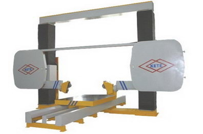 Marble Stone Wire Saw Cutting Machine Equipped With CNC System