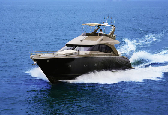 Fiberglass Sport Motor Yachts 70 Feet Engine Capacity Volvo 725hpx2 21.6m Length