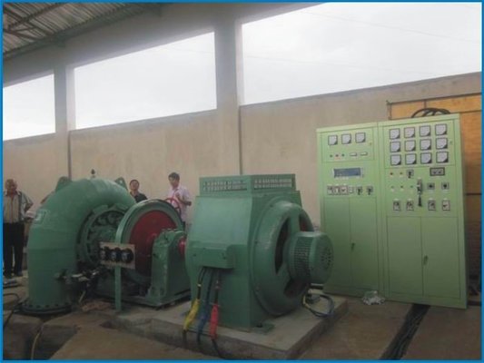 Power Plant Francis Hydro Turbine 320KW Micro Water Turbine Generator Long Lifespan