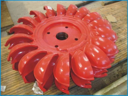 High Head Hydropower Plant Water Turbine Electric Generator , Pelton Wheel Turbine