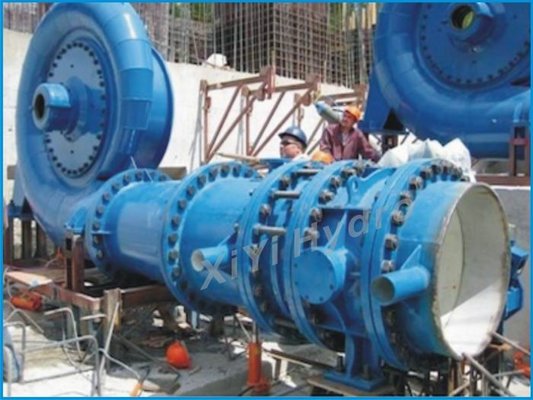 400KW Horizontal Francis Water Turbine Electric Generator , Hydro Power Turbine