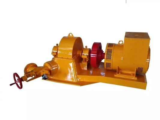 55KW Horizontal Micro Hydro Pelton Turbine Generator Unit for Electricity