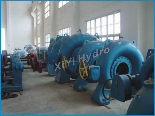 Residential  Water Powered Turbine Generator , 125KW Horizontal Water Turbine