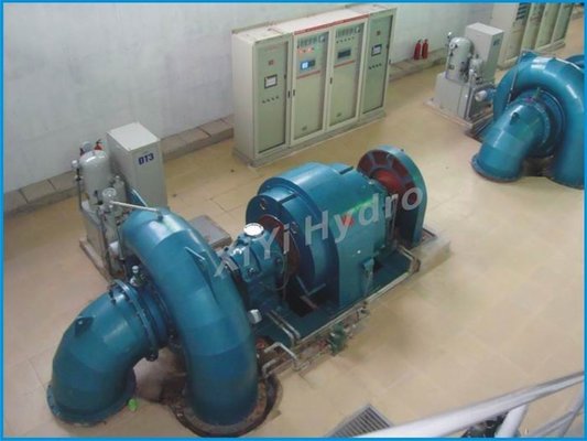 Residential  Water Powered Turbine Generator , 125KW Horizontal Water Turbine