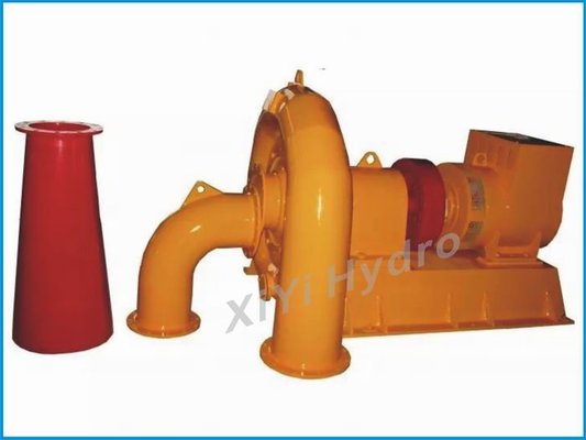 Horizontal Francis Pico Hydro Turbine 160KW  / Small Hydro Power Generator Device