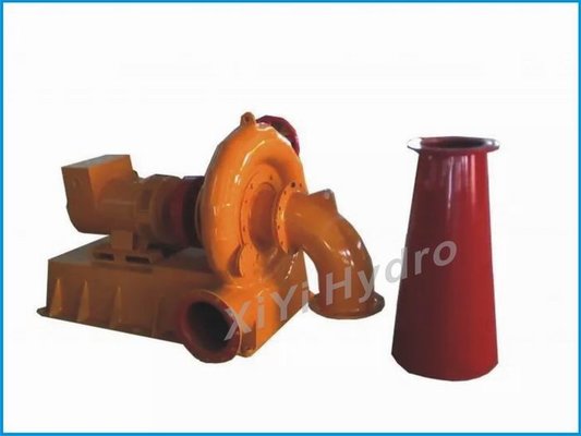 Horizontal Francis Pico Hydro Turbine 160KW  / Small Hydro Power Generator Device
