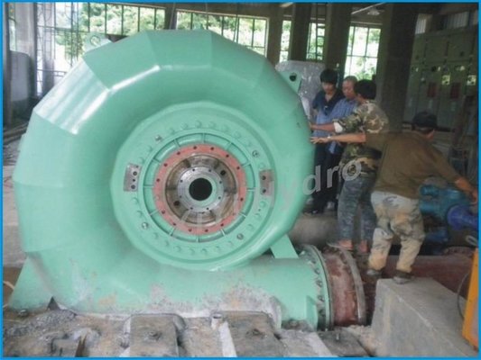 Micro 1250KW Francis Hydro Turbine for Water Power Station / Hydroelectric Power Plant