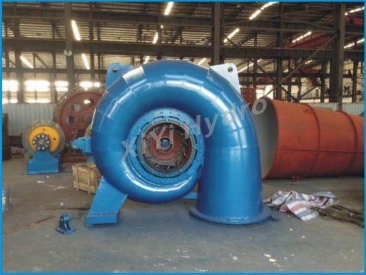 Small Hydro Power Generator / Micro Hydo Electric Turbine High Efficiency / Hydraulic Turbine 5000kw