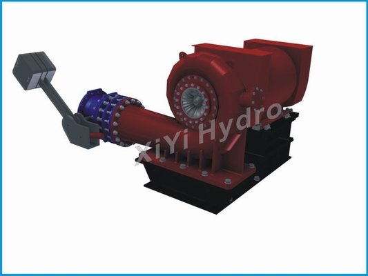 Small Hydro Power Plant Water Power Turbine / Hydro Generator Equipment 30KW