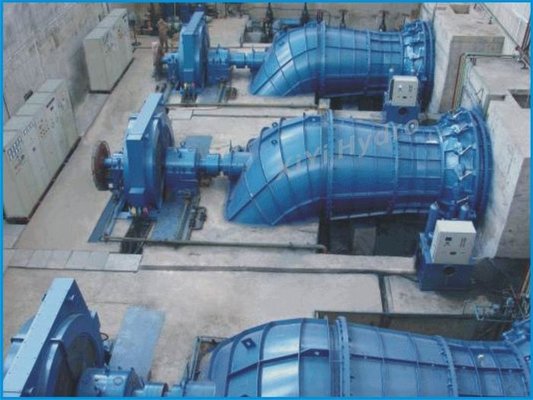 Horizontal Low Head Tubular Turbine Generator , Water Turbine Electric Generator for Electricity