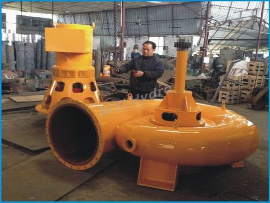 Horizontal Pelton Small Hydroelectric Generator , Water Generator Machine 100KW