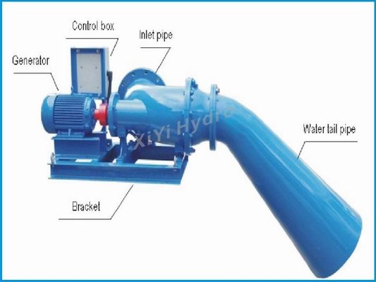 30KW - 100KW Water Turbine Generator , Micro Hydro Turbine Machine for Small Hydro Power Plant
