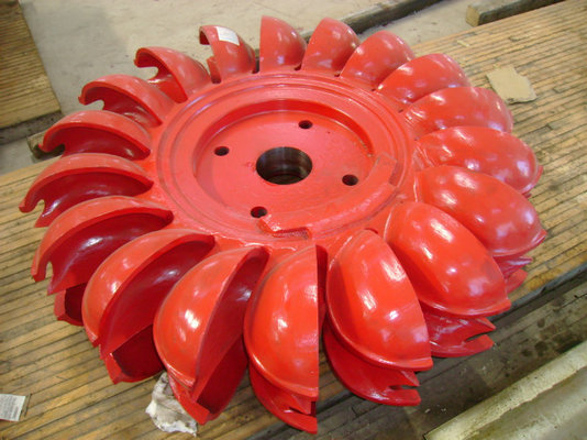 125KW to 500KW Pelton Water Turbine High Efficiency Small Hydro Turbines Long Lifespan