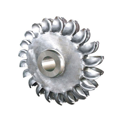 Single Jet Pelton Water Turbine , Small  Hydroelectric Generator for Power Station