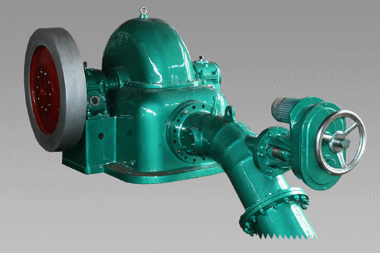 Mini Pelton Hydro Turbine  Generator / Micro Water Power Turbine with 90M - 600M Water Head