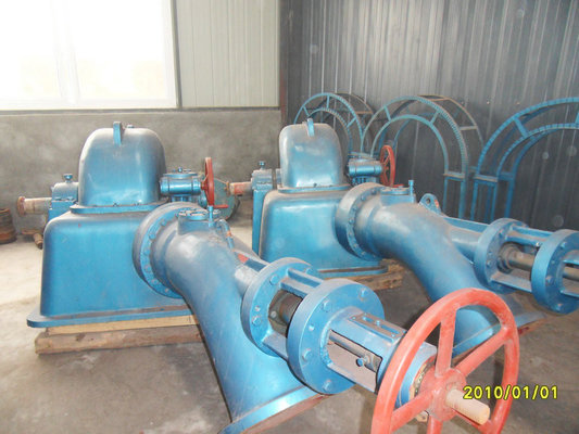 250KW - 1MW Turgo Hydro Turbine with Stainless Steel Runner 70M - 180M Water Head