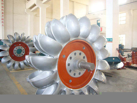 Hydraulic Pelton Water Turbine for Generator 100KW with Stainless Steel Runner