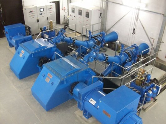 Hydraulic Pelton Water Turbine for Generator 100KW with Stainless Steel Runner