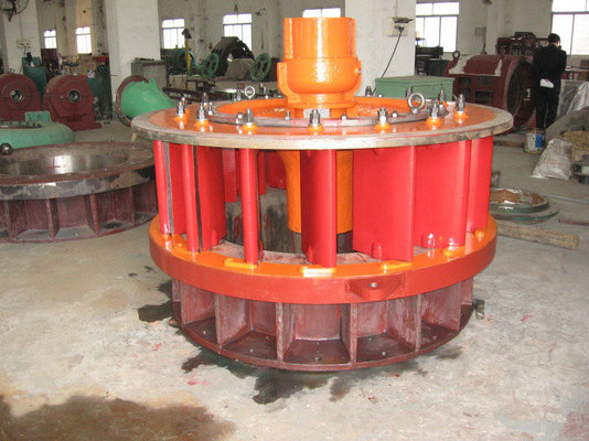Low Head 200KW Water Powered Turbine Generator , Kaplan Hydro Electric Turbines