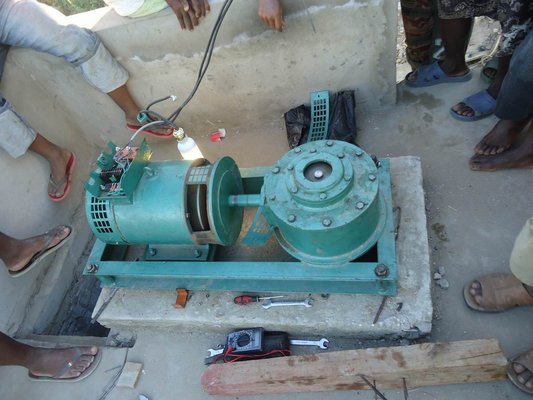 10KW Micro Kaplan Hydro Turbine for Remote Residential Electricity Power Supply