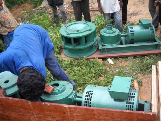 10KW Micro Kaplan Hydro Turbine for Remote Residential Electricity Power Supply