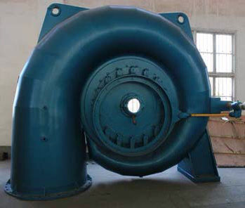 1000KW Small Hydro Turbines 25M to 55M Water Head 500R 600R 750R/MIN