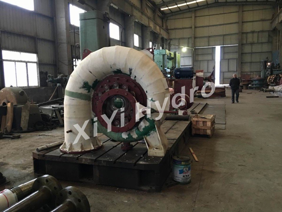 Francis Type Micro Hydro Turbine 1000kw Hydroelectric Turbines Efficiency