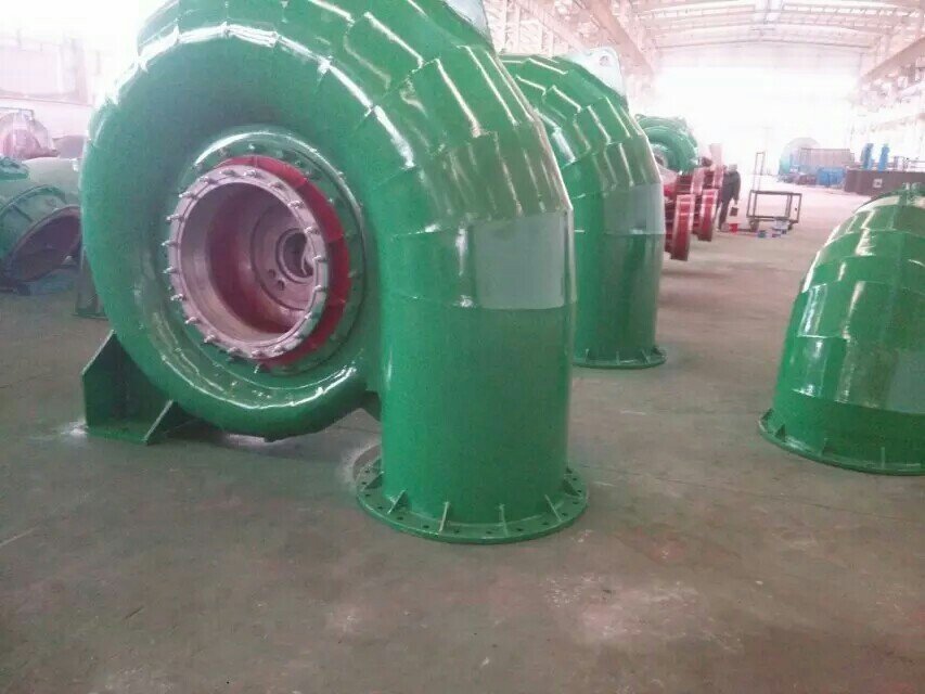Stainless Steel Francis Water Turbine China Hydro power plant of 500kw to 2000kw