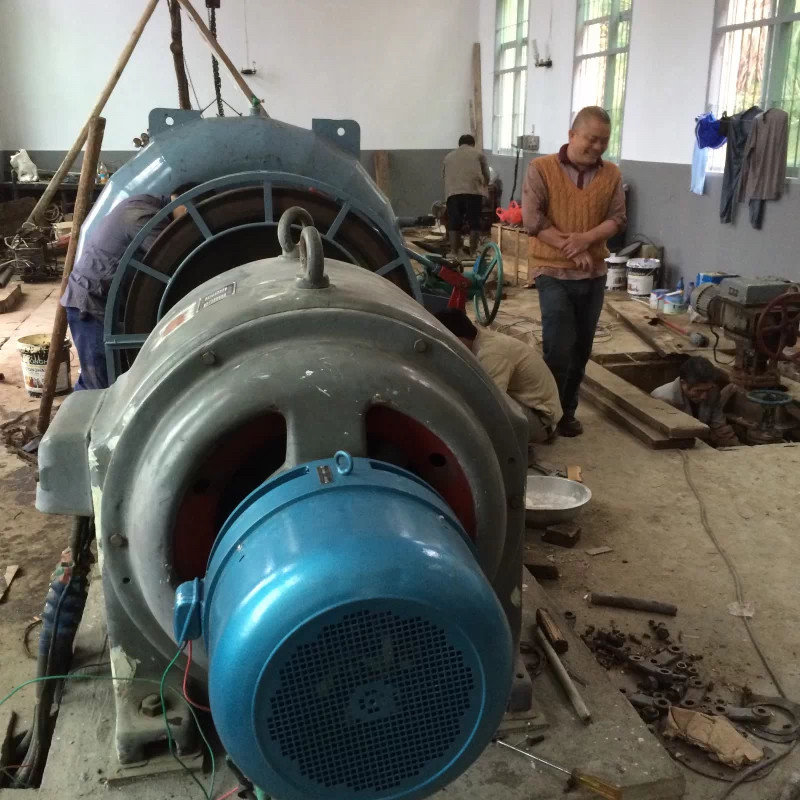 50HZ Or 60HZ 200kw Package Francis Hydro Turbine Water Head 11M To 35M